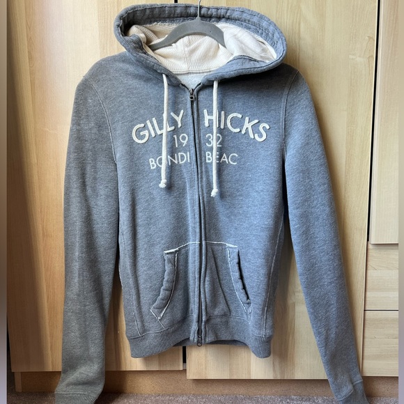 Gilly Hicks | Jackets & Coats | Gilly Hicks Large Gray Gilly Hicks 932 ...